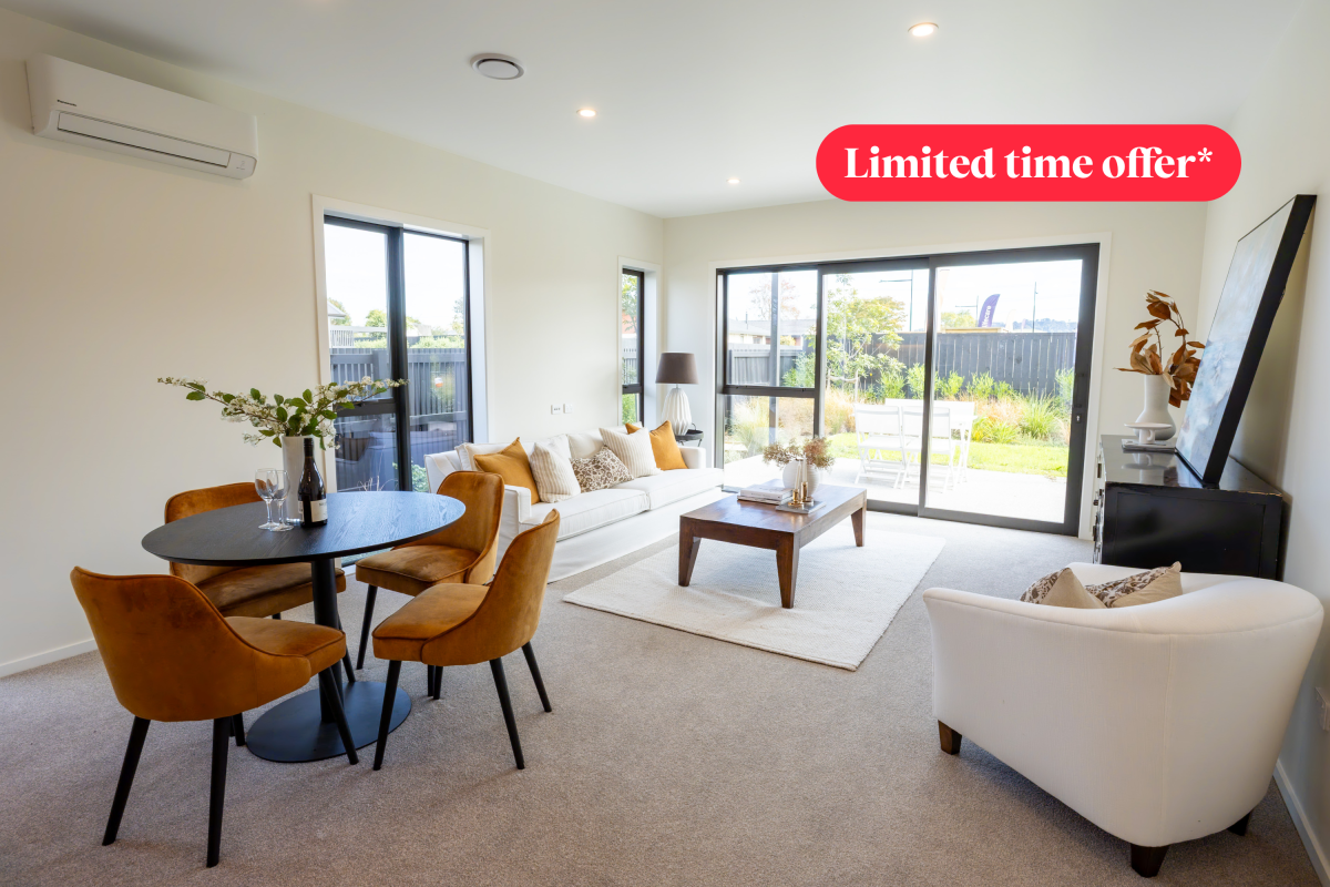 Two-bedroom plus study villa - Ōtau Ridge - Metlifecare